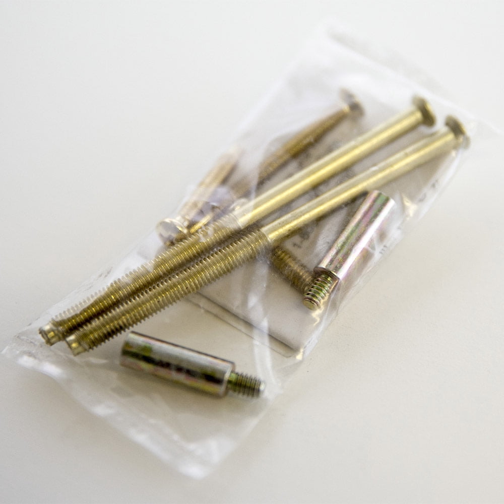 Design House Single Cylinder Polished Brass Deadbolt Thick Door ...