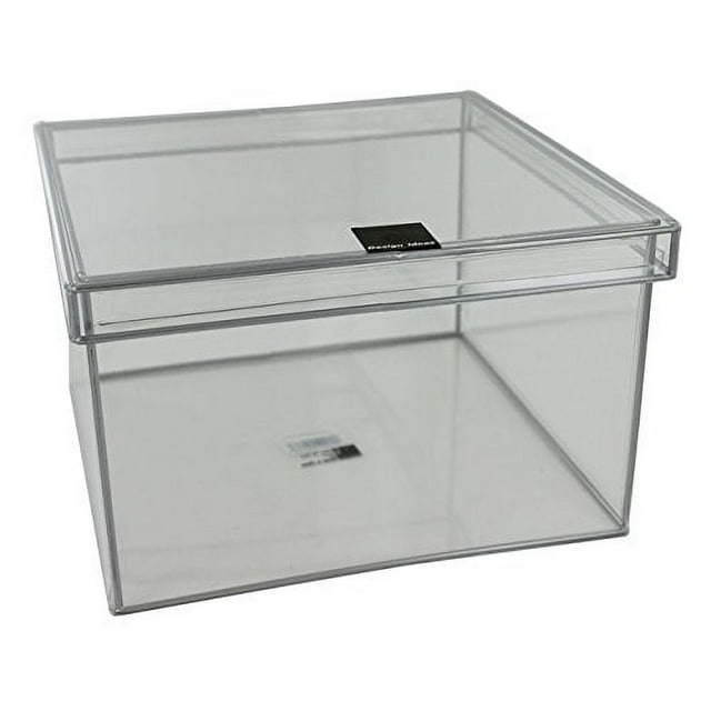 Design Ideas Clear Vinyl Lookers Box, Extra Large Square - Walmart.com