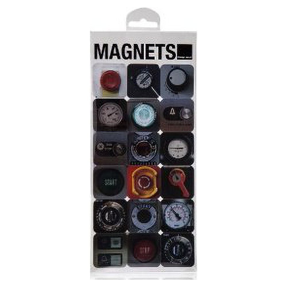 Design Ideas Control Panel Magnets (3205032) Set of 18 - Walmart.com