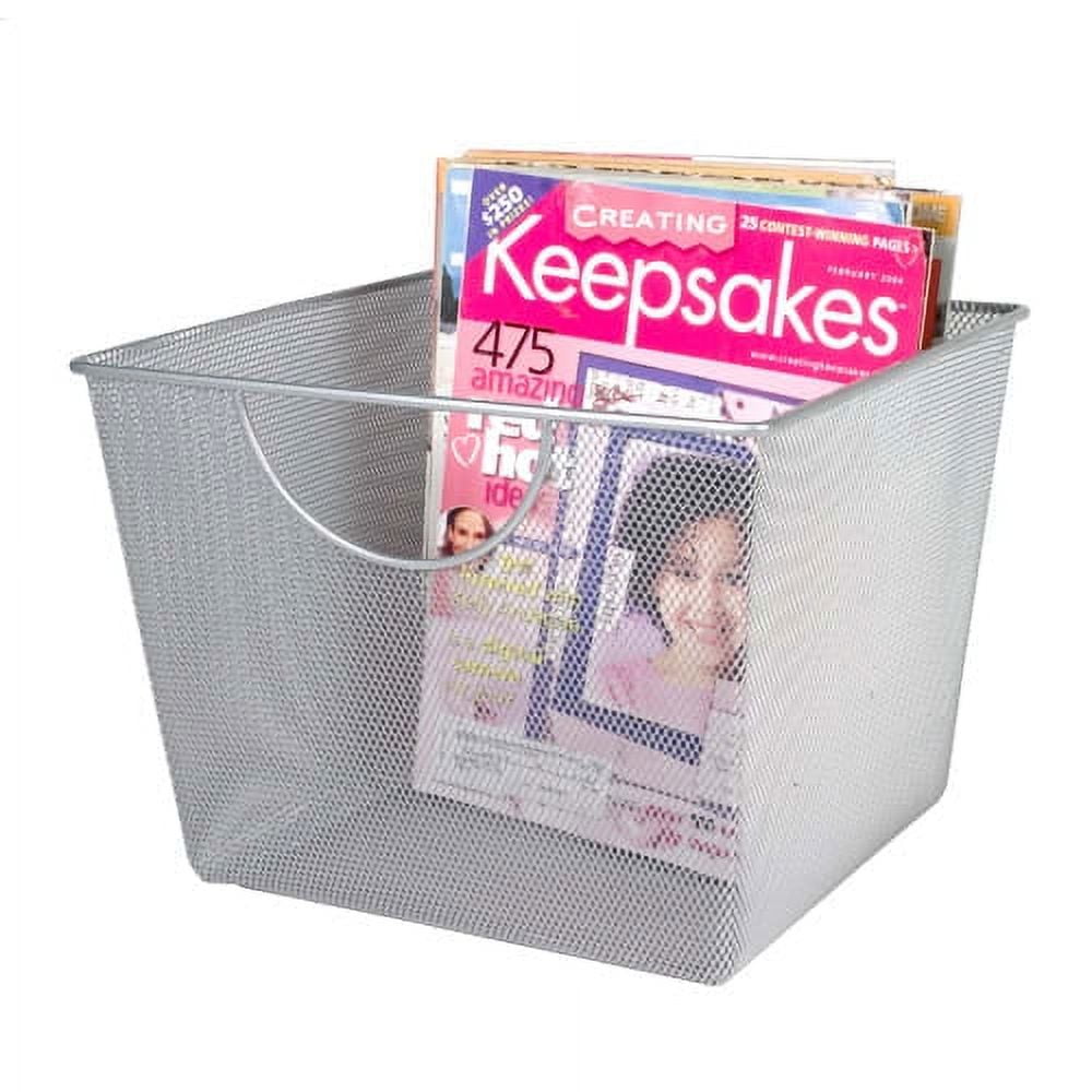 Design Ideas Large Mesh Storage Nest, Silver - Walmart.com