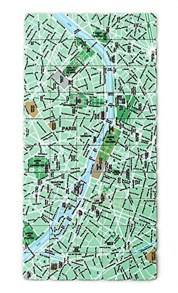 Design Ideas Map Magnets, Paris - Walmart.com