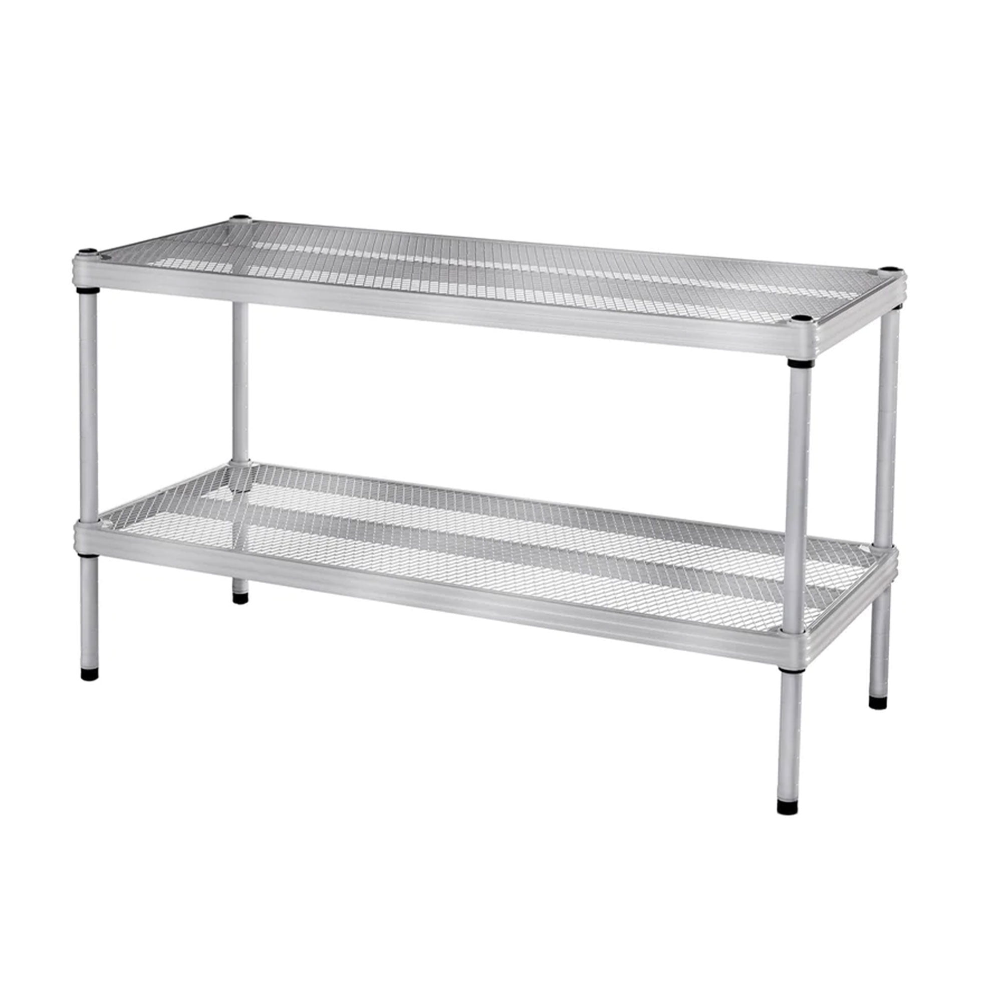 Design Ideas Heavy-Duty Steel MeshWorks 2-Tier Storage Shelving Unit ...