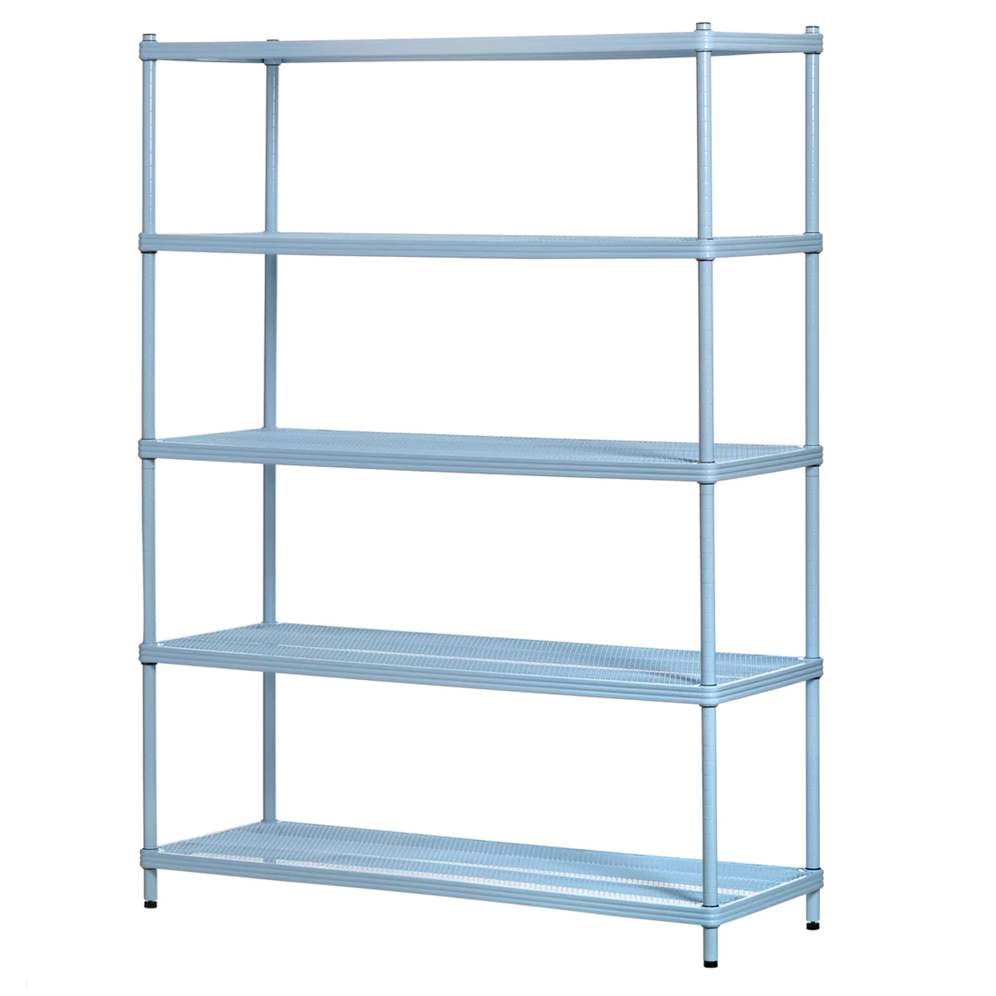 Design Ideas MeshWorks 5-Tier Metal Storage Shelving Unit, Heavy-Duty ...