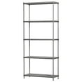 Design Ideas MeshWorks 5 Tier Steel Storage Shelving Unit Bookshelf ...