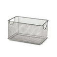 Design Ideas Zip Box, Silver Metal Mesh - Walmart.com