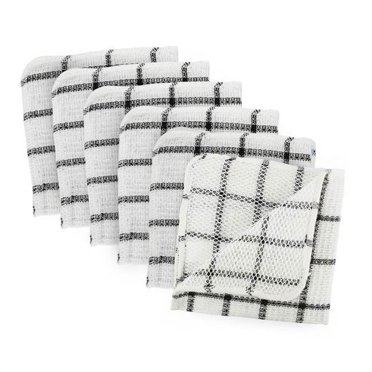 Versatility Dish Rags Red Microfiber Mesh Scrubber Dishcloths, 4 Piece ...