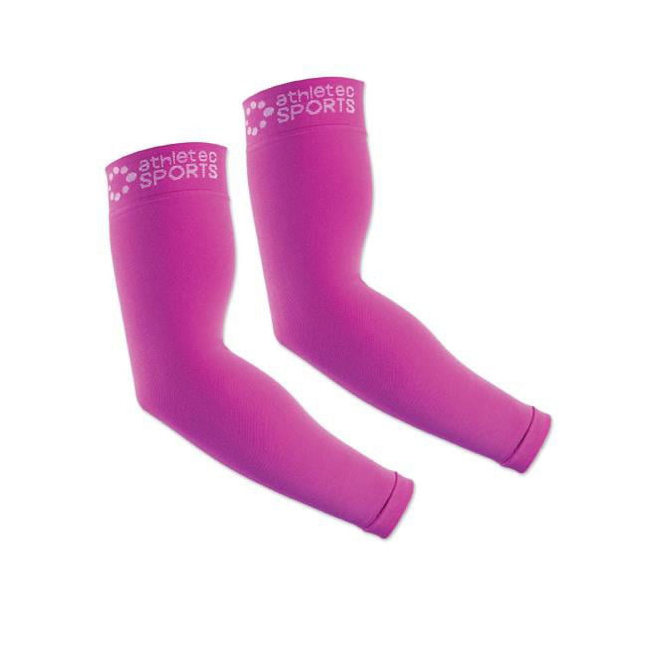 Design Imports Compression Arm Sleeves, Hot Pink - Large & Extra Large ...