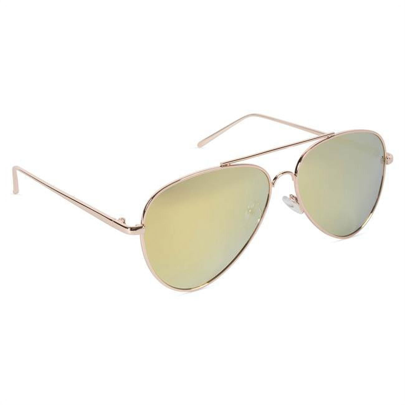 Inner Vision Military Style Aviator Sunglasses, Polarized & Revo Lens ...