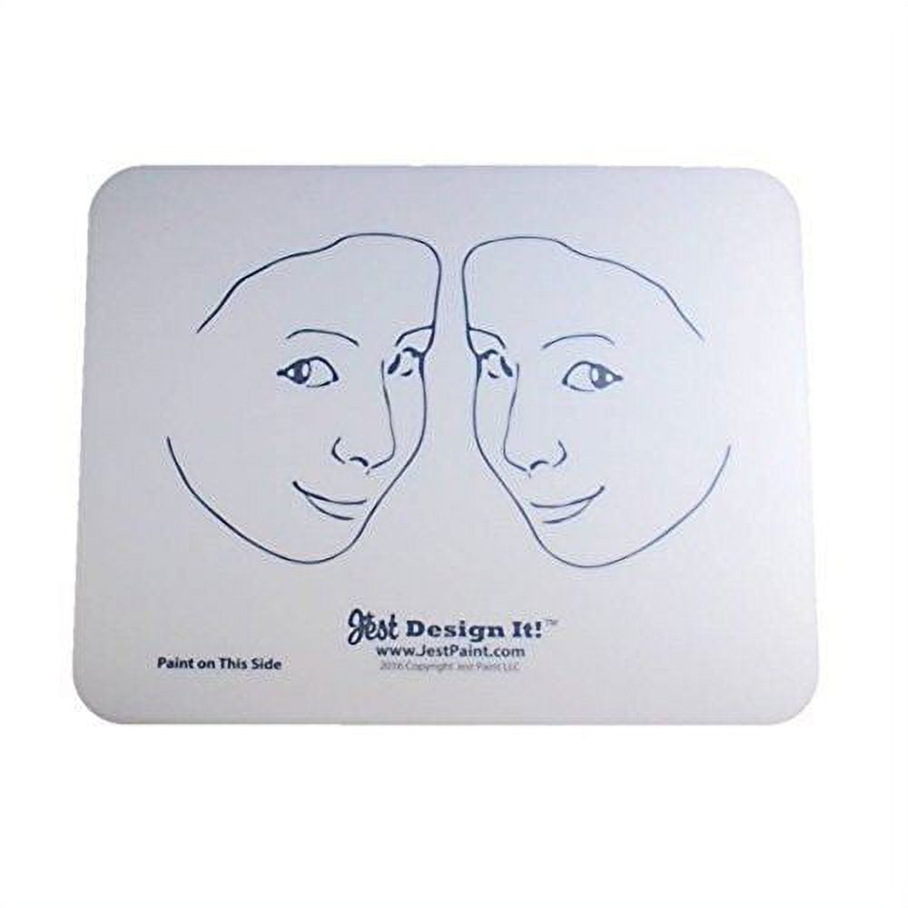 Design It Face Painting Practice Board - 2 SIDE View Kids - Walmart.com
