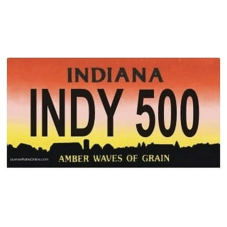 Indiana License Plate Choices