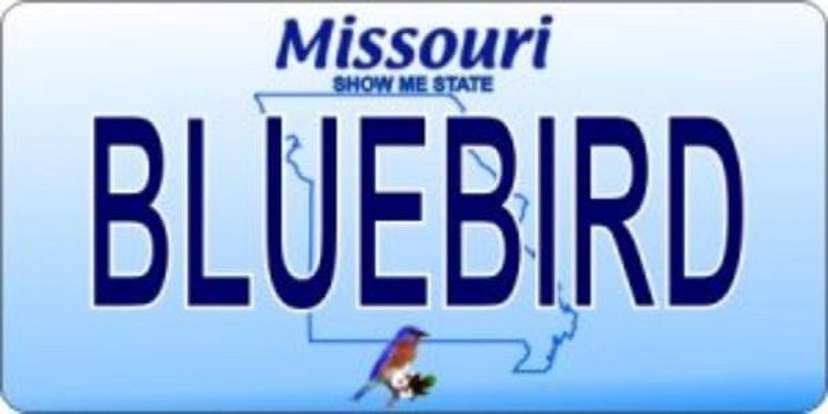 Design It Yourself Custom Missouri Plate #3. Free Personalization on ...