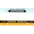 Design It Yourself Custom North Dakota Plate #2. Free Personalization ...