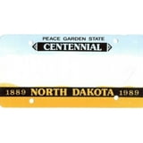 Design It Yourself Custom North Dakota Plate #2. Free Personalization ...