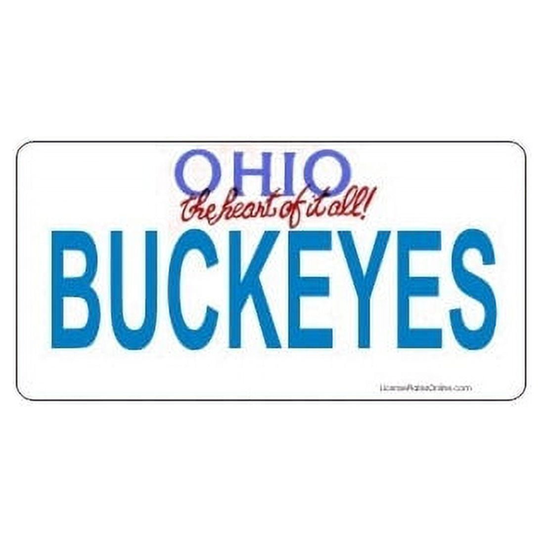 Ohio Personalized Plates