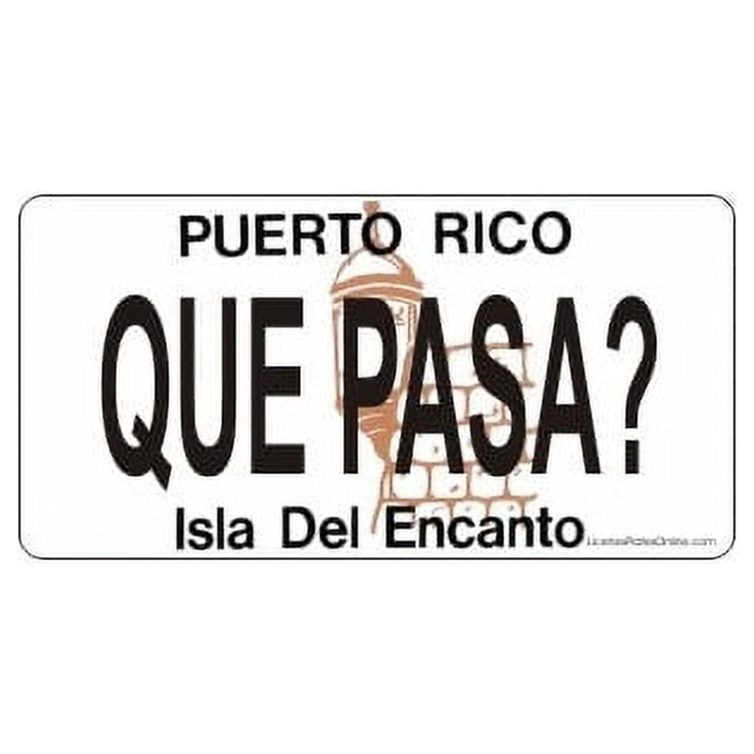 Design It Yourself Custom Puerto Rico Plate. Free Personalization on ...