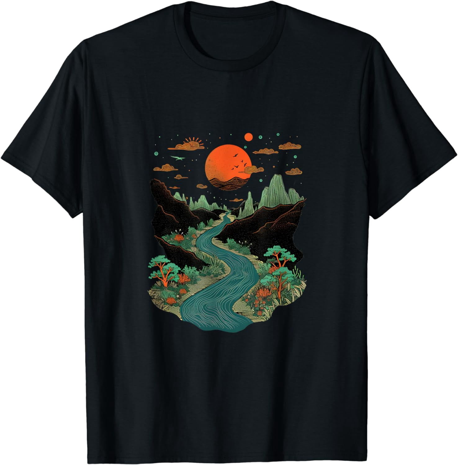 Design Landscape Journey Adventure T-Shirt - Walmart.com