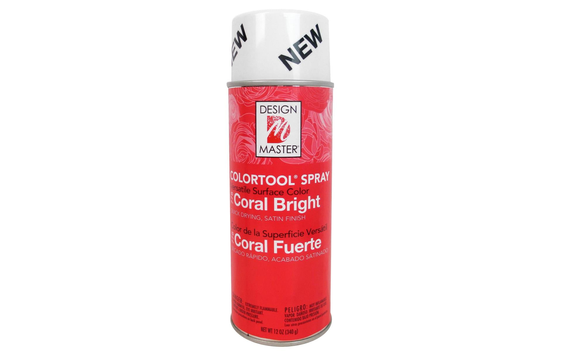 Design Master Colortool 12oz Bright Coral - Walmart.com