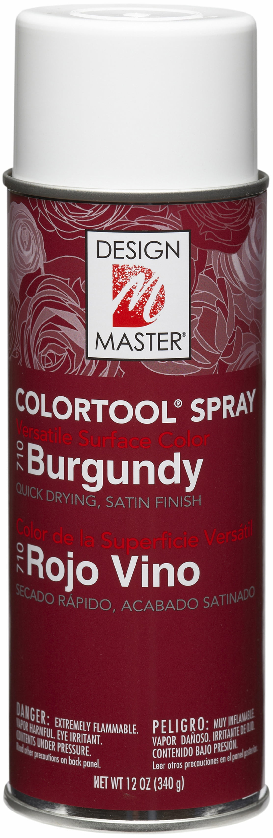 Design Master Colortool Spray Paint 12oz-Burgundy - Walmart.com
