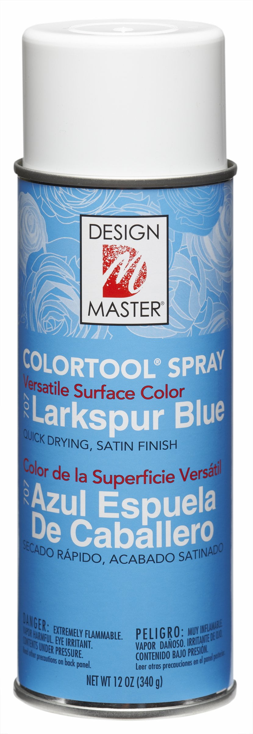 Design Master Colortool Spray Paint Larkspur Blue 12 oz - Walmart.com