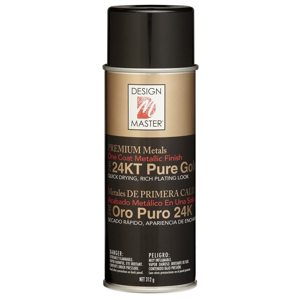 Design Master Premium Metals 11oz 24Kt Gold - Walmart.com