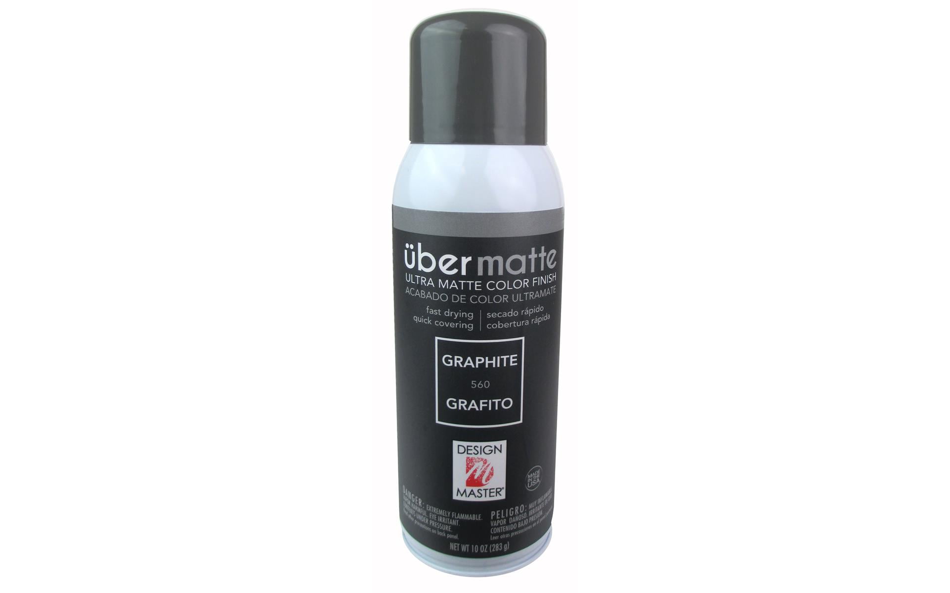 Design Master Ubermatte Ultra Matte 10oz Graphite - Walmart.com