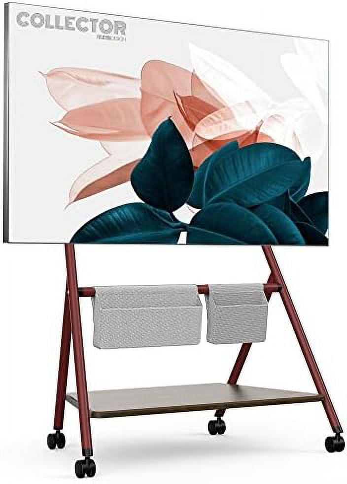 Design Mobile TV Stand for 55 60 65 75 78 Inch TV TV Cart Floor Stand ...