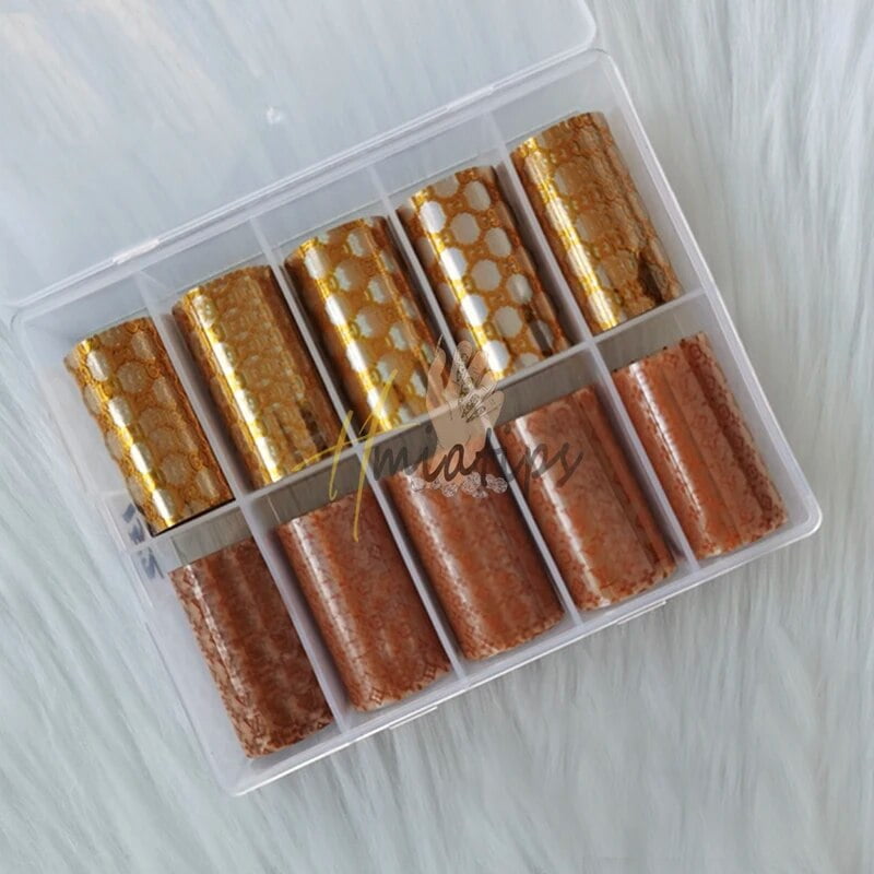 Design Nail Art Transfer Foils for Transfer Paper Stickers Sliders ...