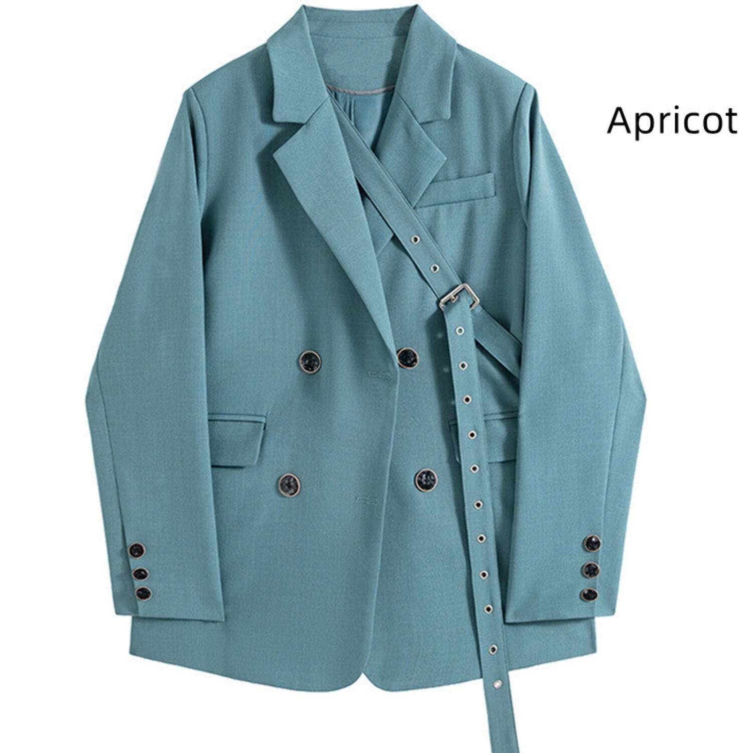 Design Niche Laced Blue Blazer Women - Walmart.com