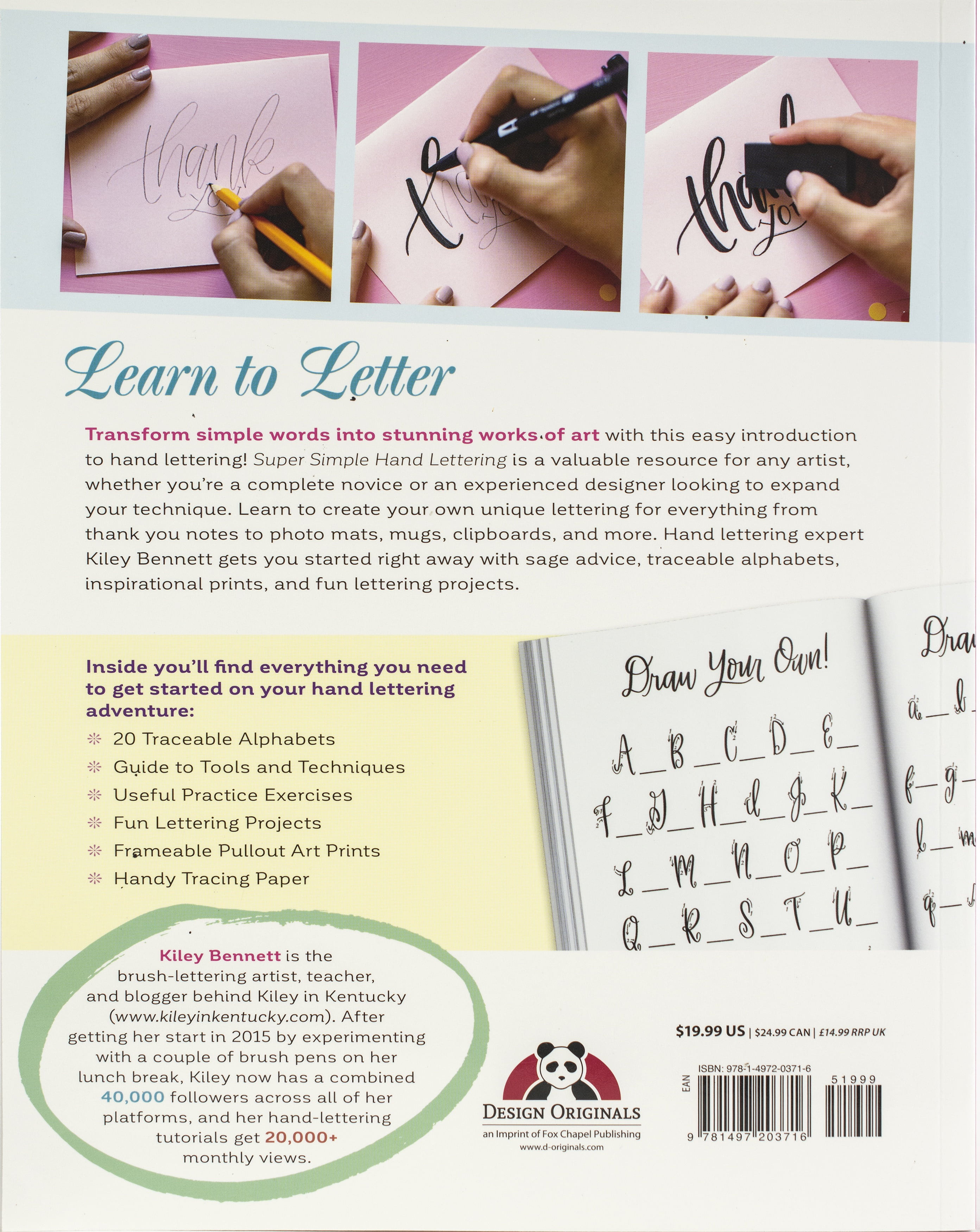 Design Originals-Super Simple Hand Lettering - Walmart.com