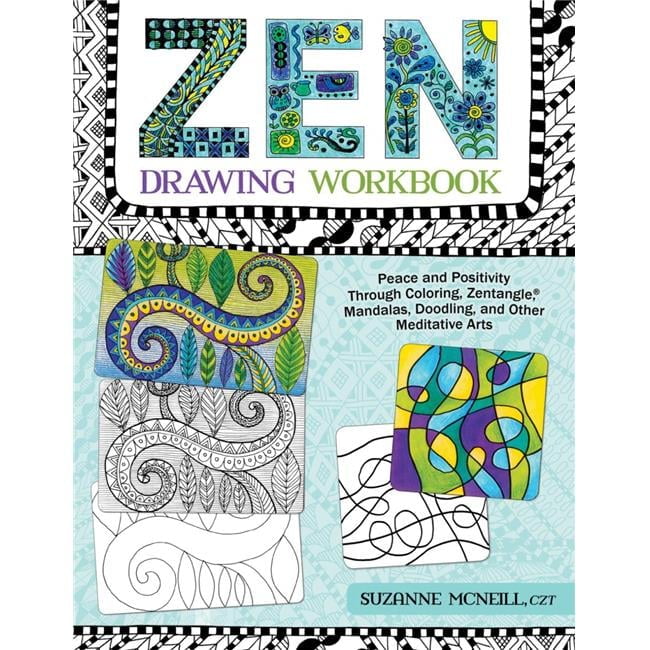 Design Originals Zen Drawing Workbook - Walmart.com
