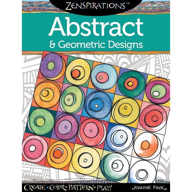 Design Originals Zenspirations Abstract & Geometric Designs Coloring ...