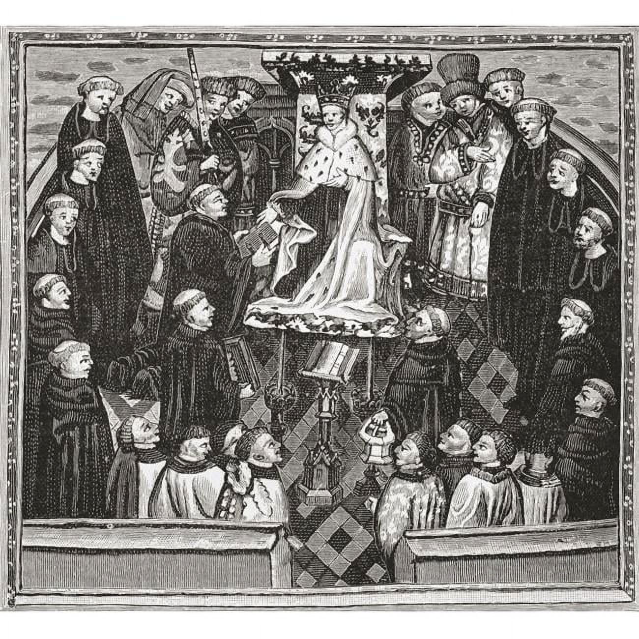 Design Pics Lydgate Presenting His Book To King Henry V. John Lydgate ...