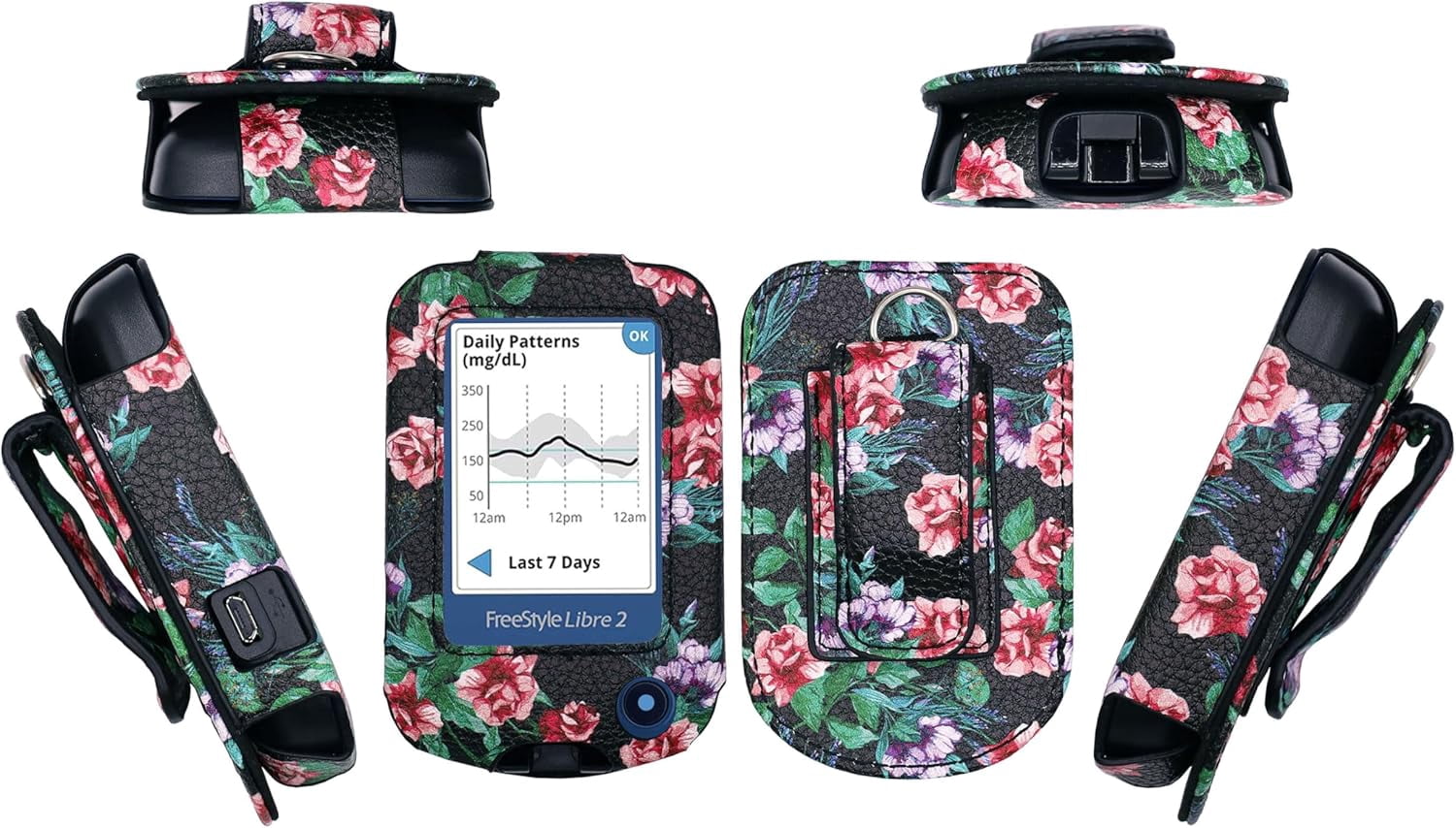 Design Premium Fitted Leather Case with Screen Protector, Belt Clip ...