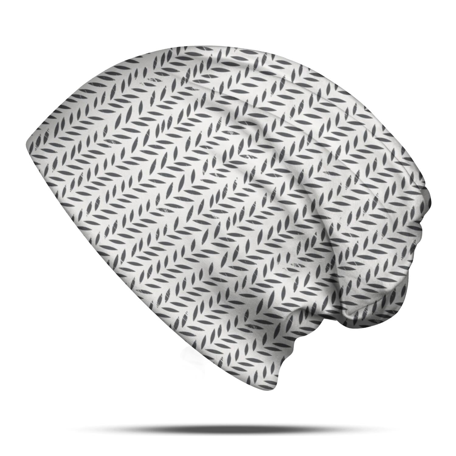 Design Printed Beanie Hat – Soft Stretchy Polyester Winter Cap, Warm ...