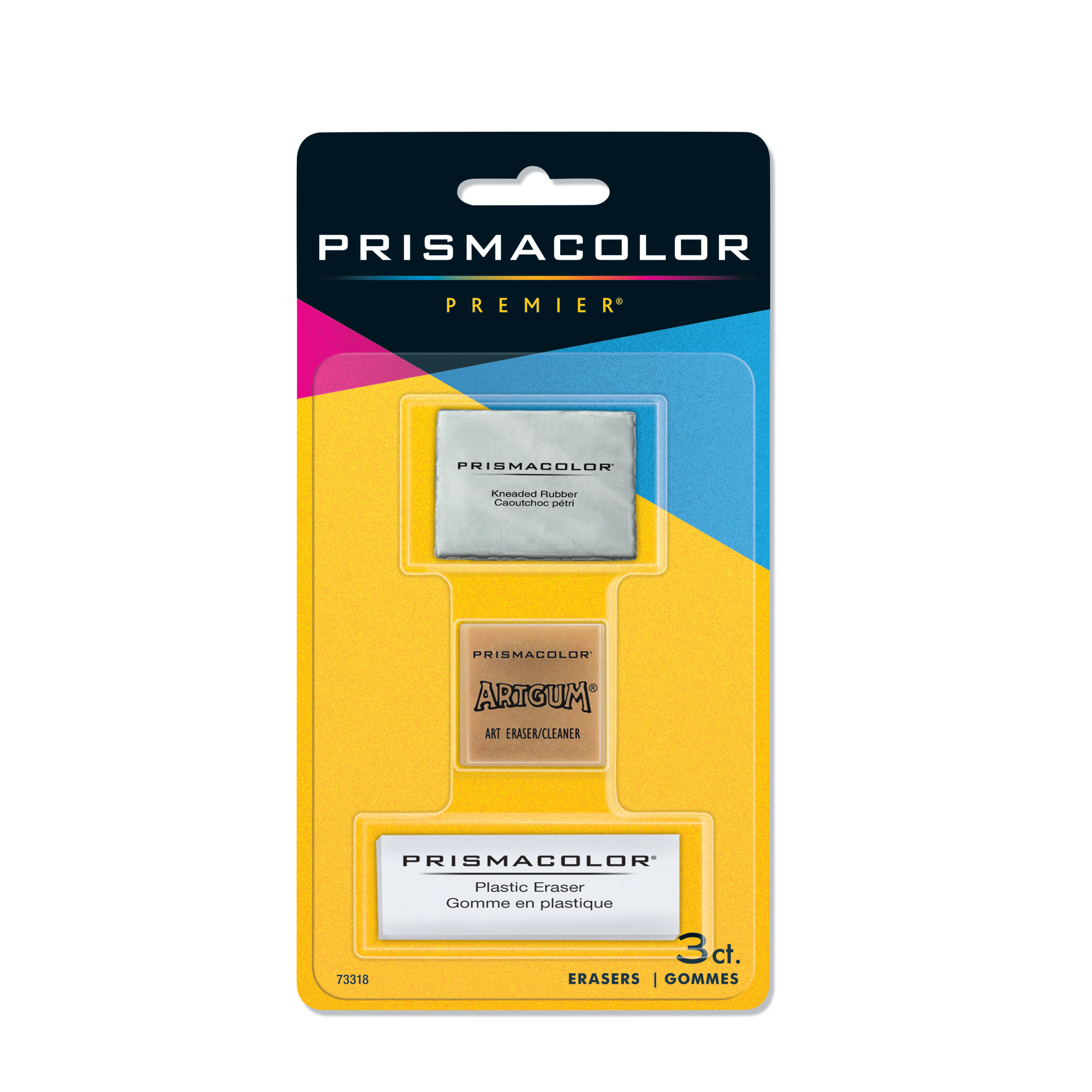 Design Prismacolor Eraser Multi-Pack, 3/Pkg. - Walmart.com