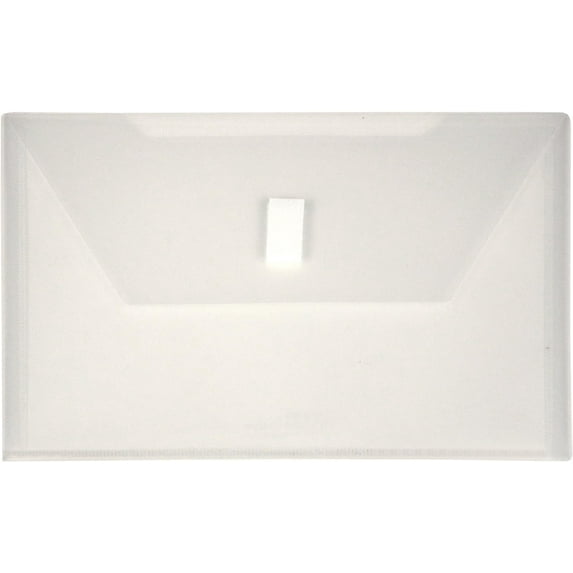 Design-R-Line Poly Envelope with Extra Pocket, 6 x 9 Inches, Clear ...