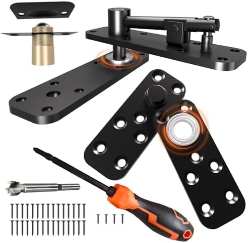 Design - Rotating Silent Murphy Door Hinge Kit for Secret Door, Heavy ...
