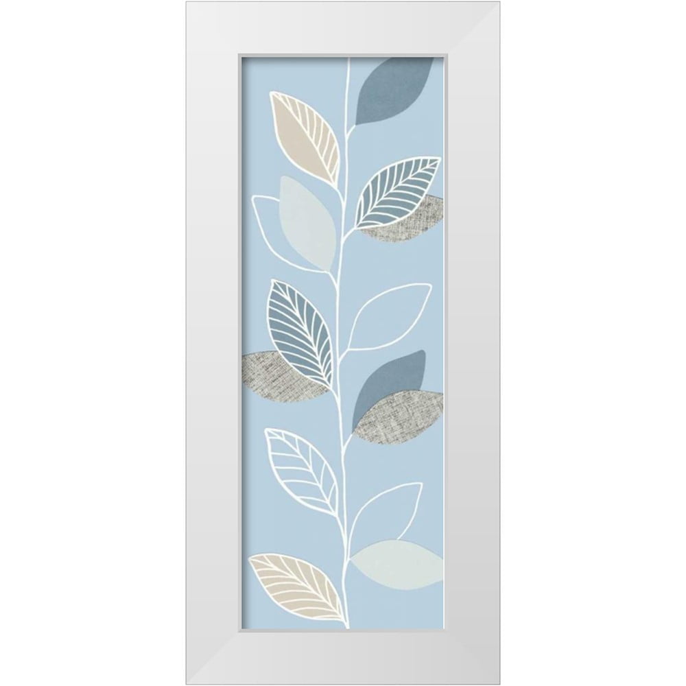 Design Show 9x18 White Modern Wood Framed Museum Art Print Titled ...