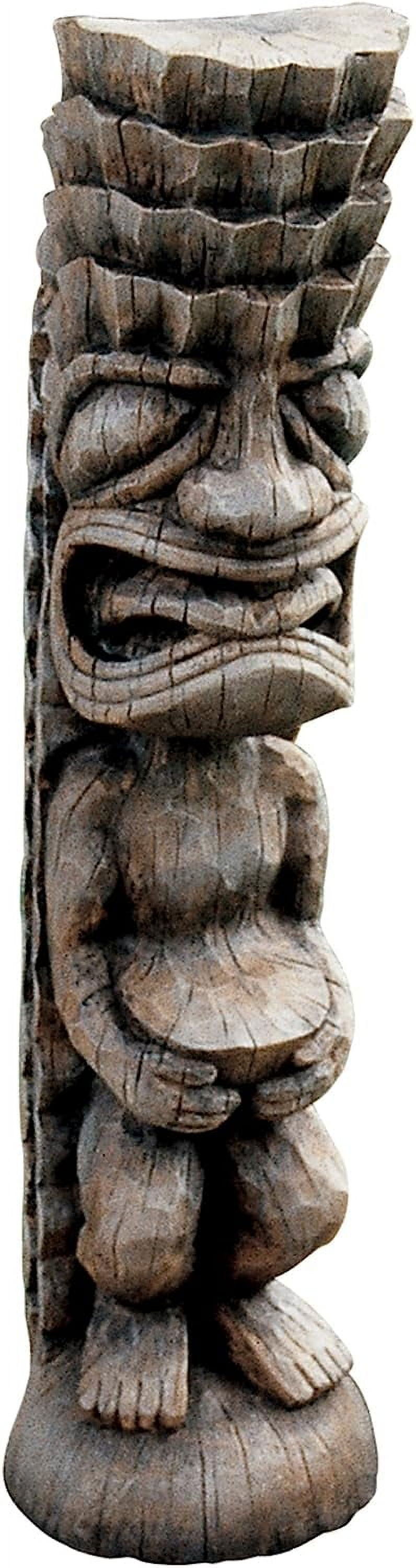 Design Toscano 24" God of the Luau Tiki Garden Statue - Walmart.com