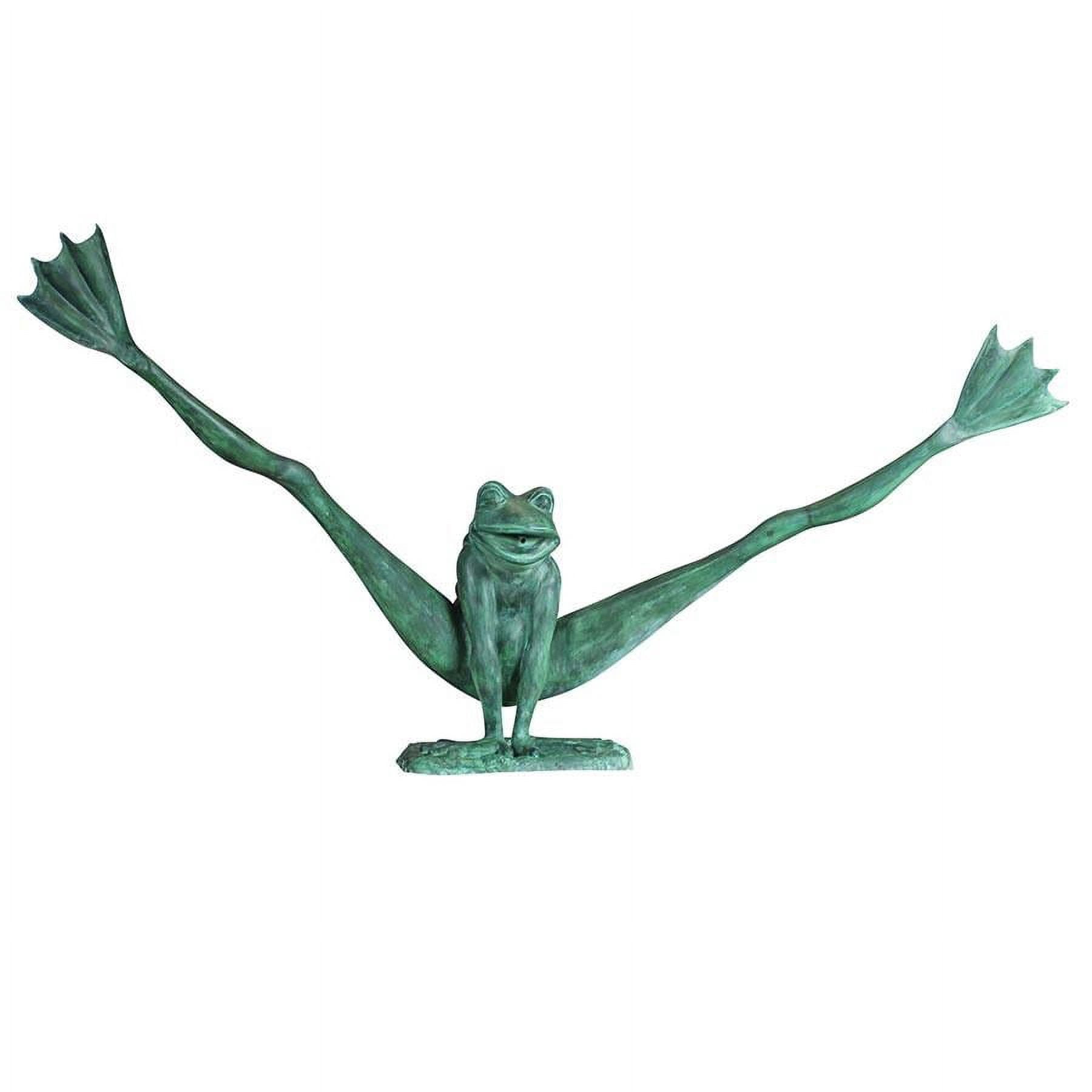 Design Toscano 31 lbs Crazy Legs Leap Frog Statue - Walmart.com