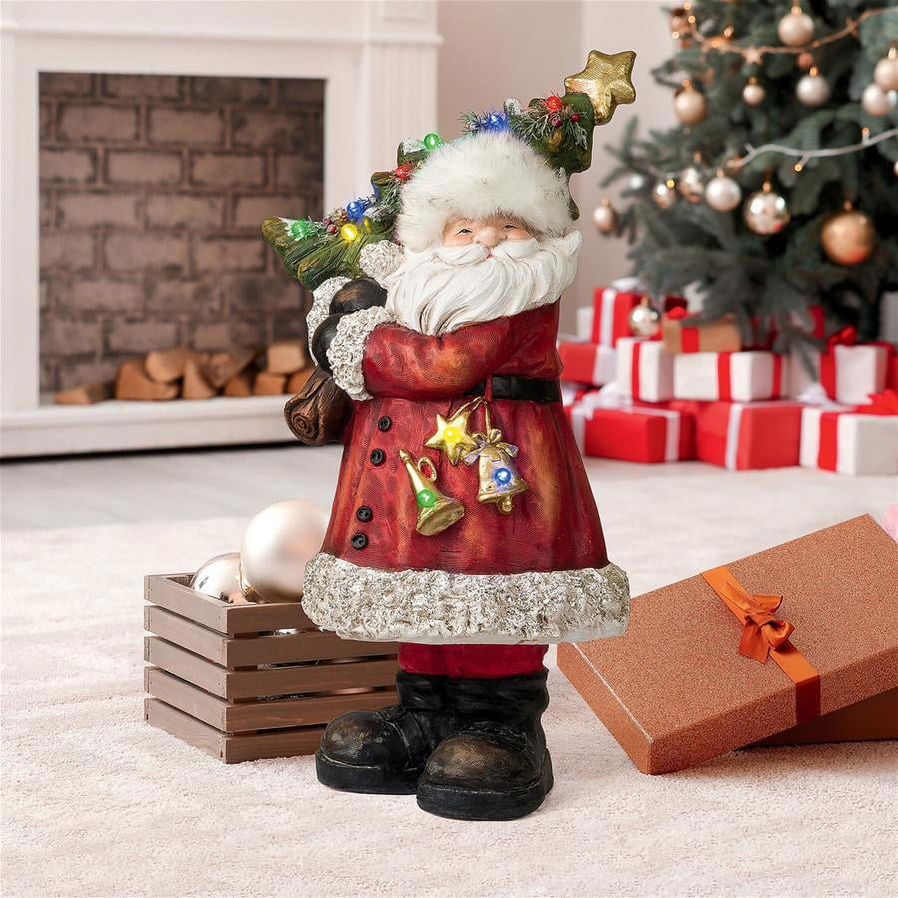 Design Toscano 33" Santa Claus Garden Statue - Walmart.com