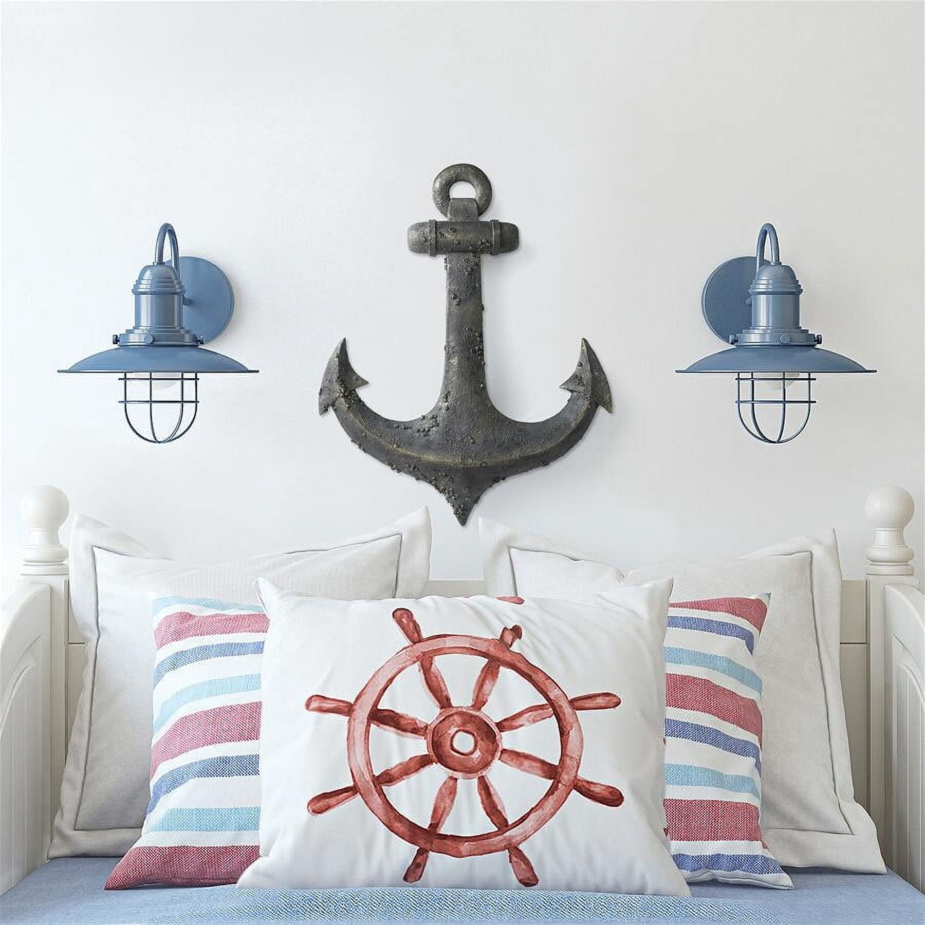 Design Toscano Ahoy There Maritime Anchor Wall Sculpture: Each ...