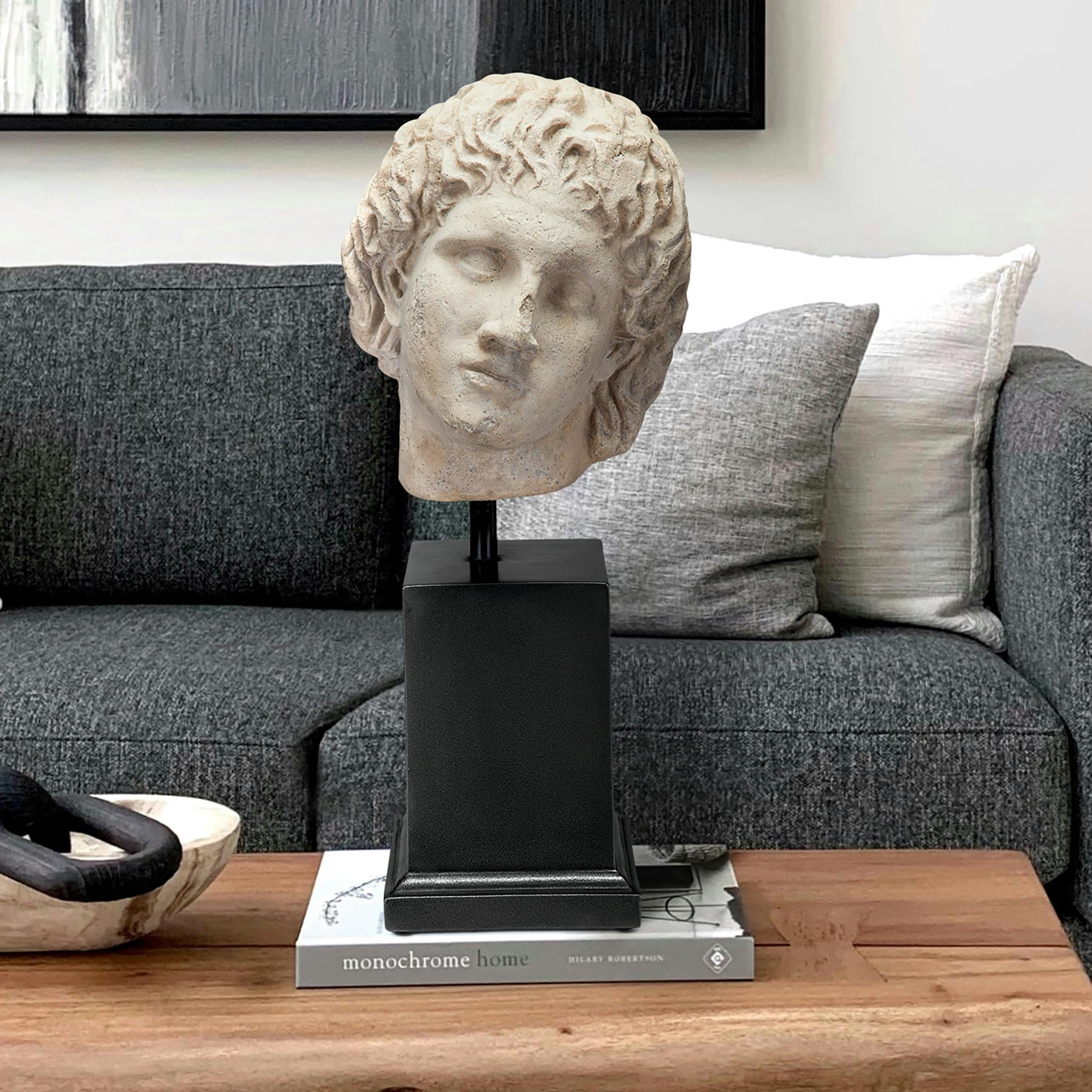 Design Toscano Alexander the Great Sculptural Bust on Museum Mount ...