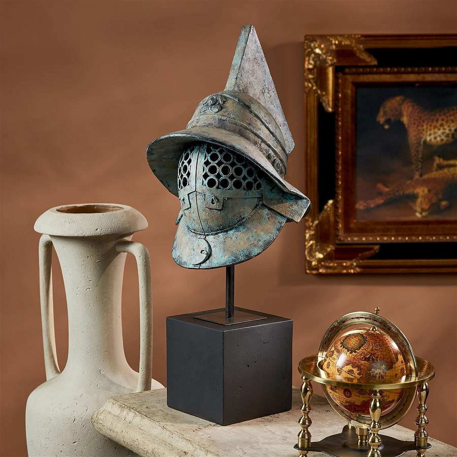 Design Toscano Ancient Roman Pompeii Gladiator Helmet Statue - Walmart.com