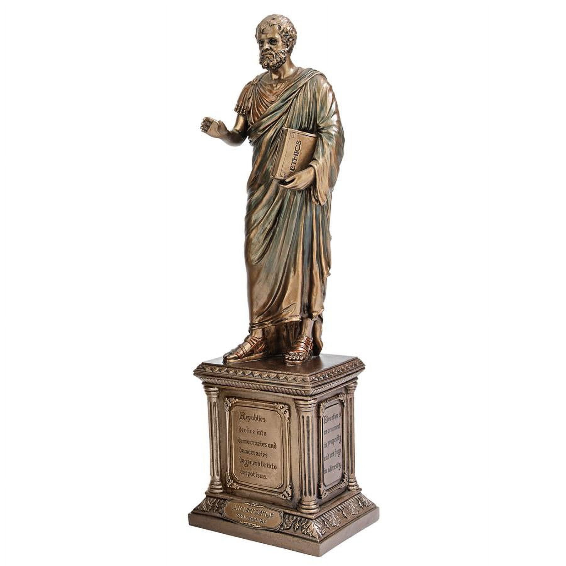 Design Toscano Aristotle, Master of Western Philosophy Statue - Walmart.com