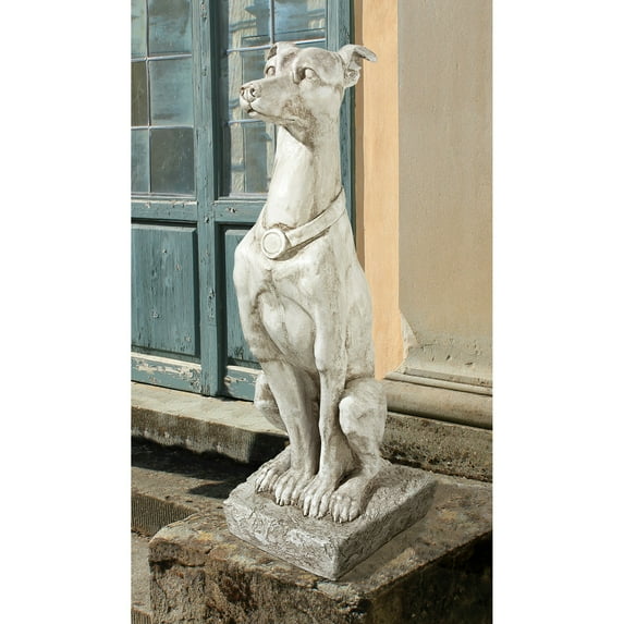 Design Toscano Art Deco Whippet Greyhound Sentinel Dog Statue - Walmart.com