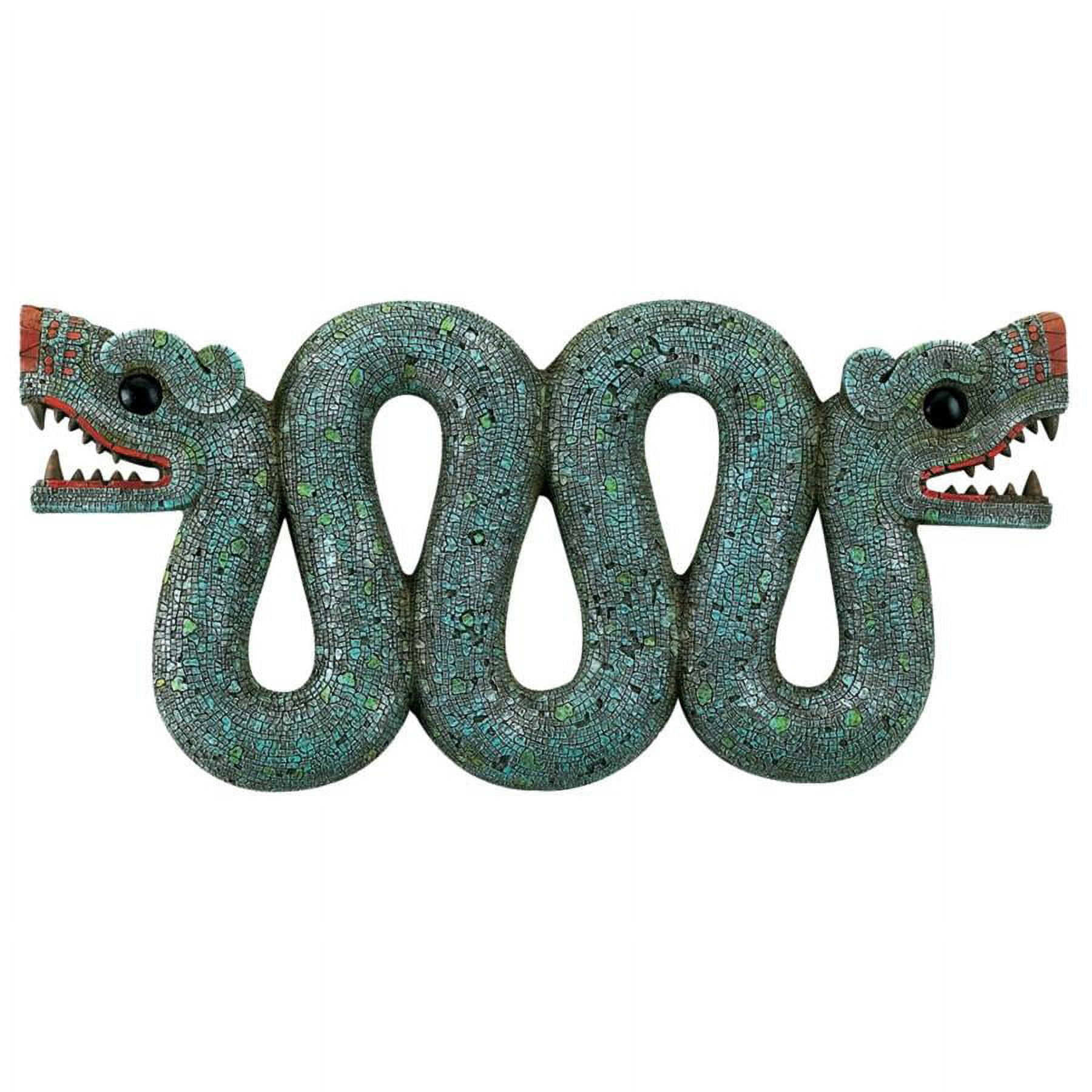 Design Toscano Aztec Double-Headed Serpent Wall Sculpture - Walmart.com