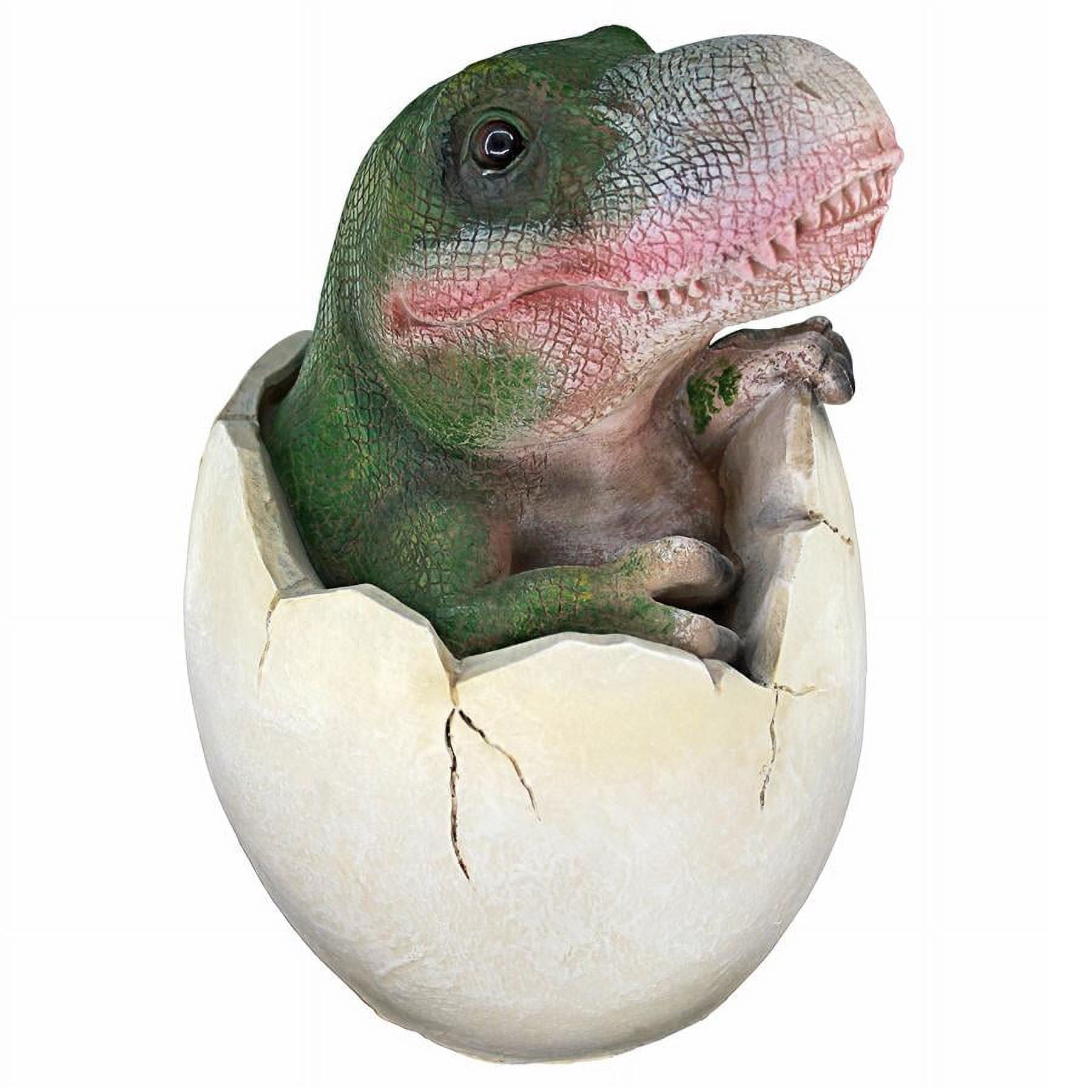 Design Toscano Baby Tyrannosaurus Rex Dino Egg Statue - Walmart.com