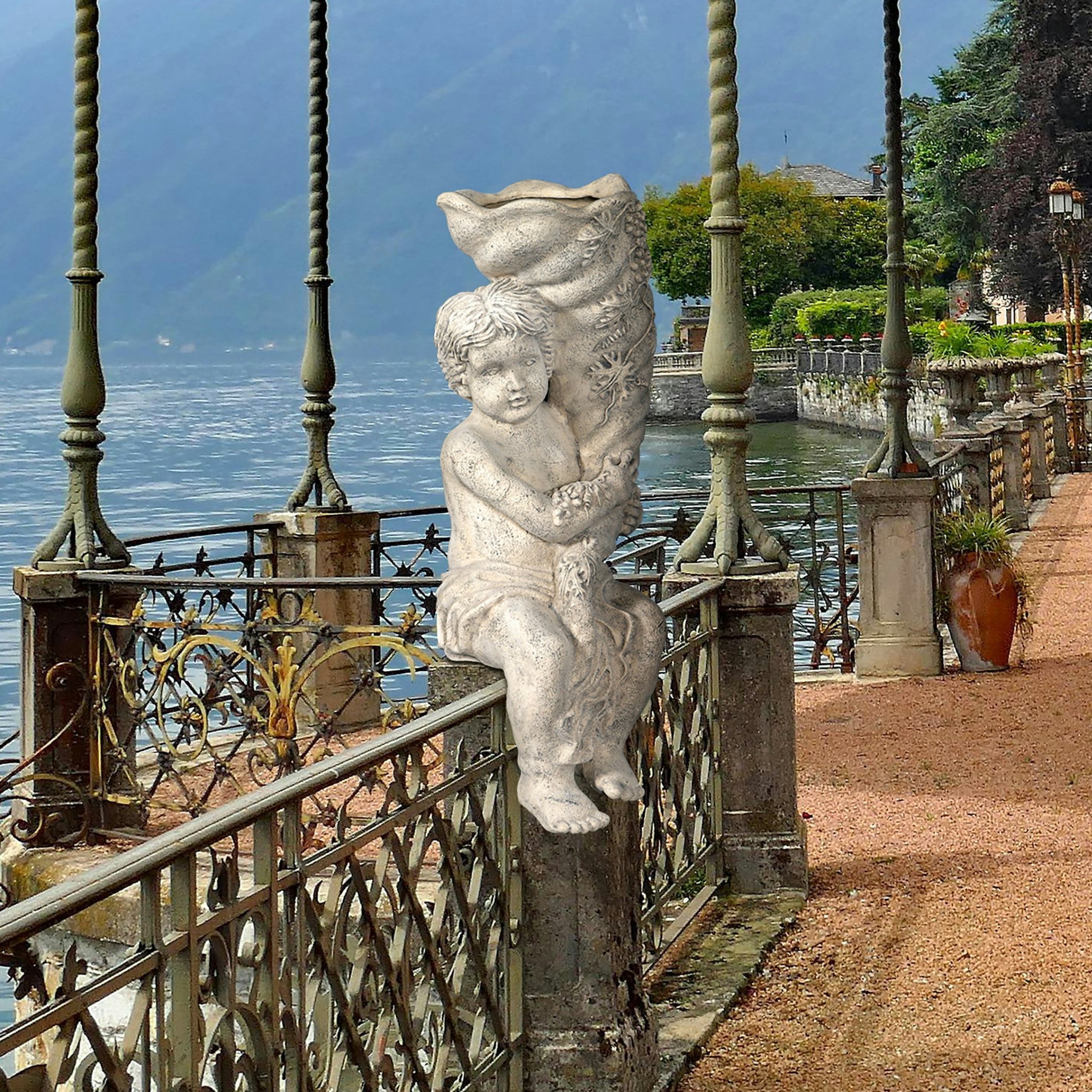 Design Toscano Baby Zeus with Horn 31 inch Garden Statue - Walmart.com