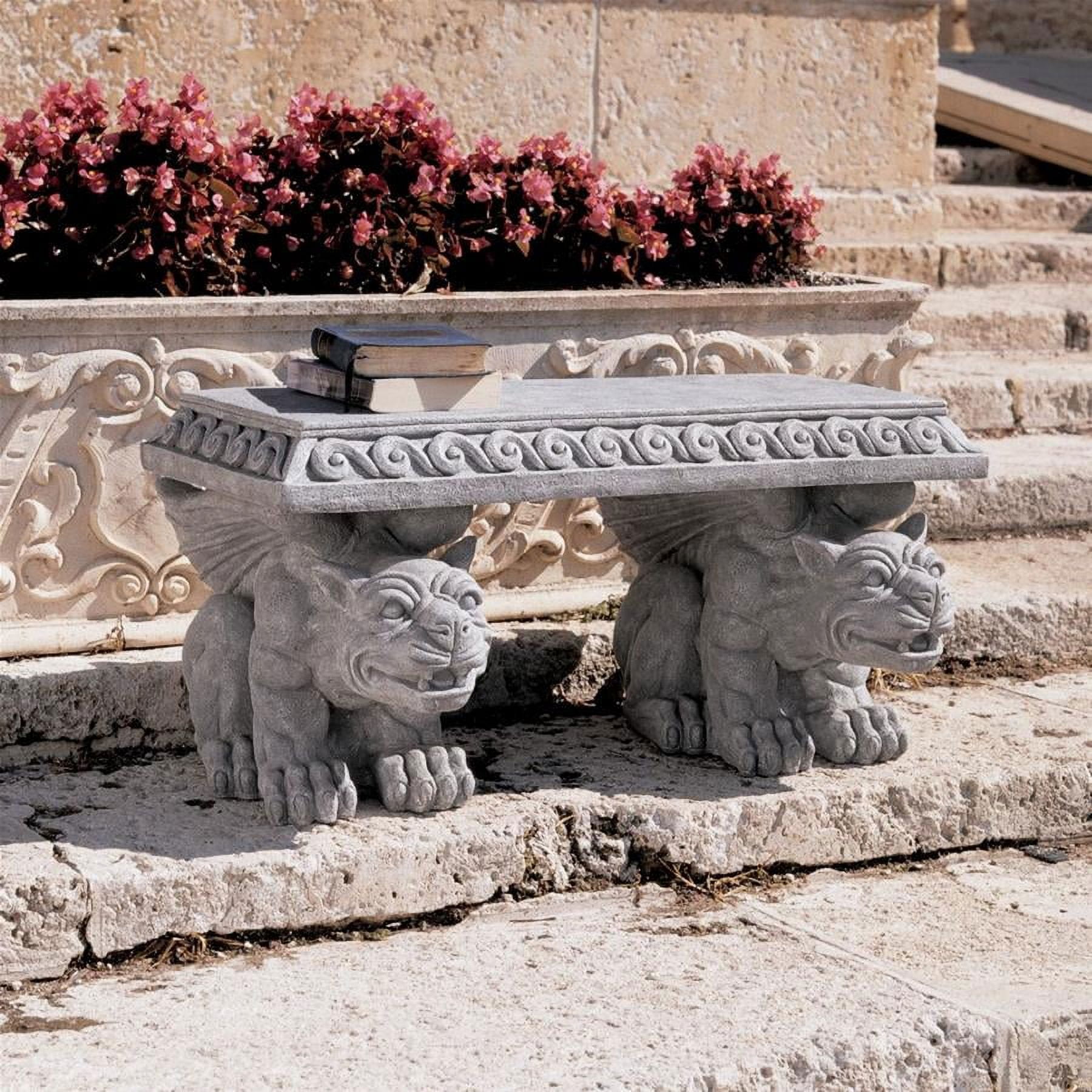 Design Toscano Blair Castle Sculptural Gargoyle Bench - Walmart.com